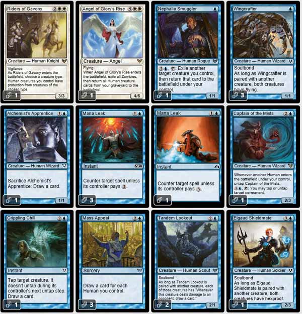 Magic the Gathering Adventures: Battle Cruiser Cube Deck 1 Avacyn ...