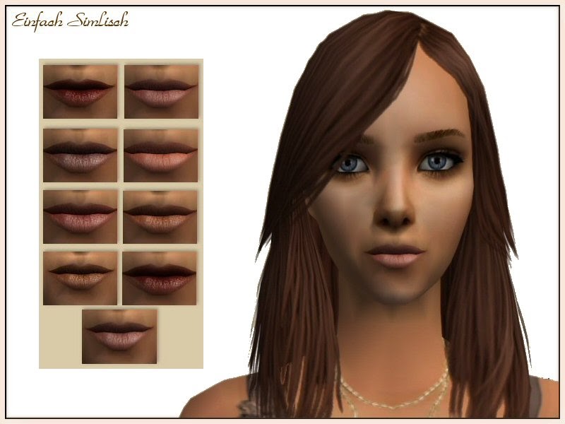 SIMplified: Sims 2 MakeUp