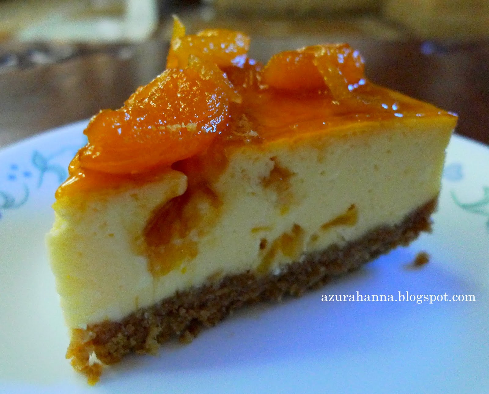 Wonderland District: Recipe: Apricot Cheesecake