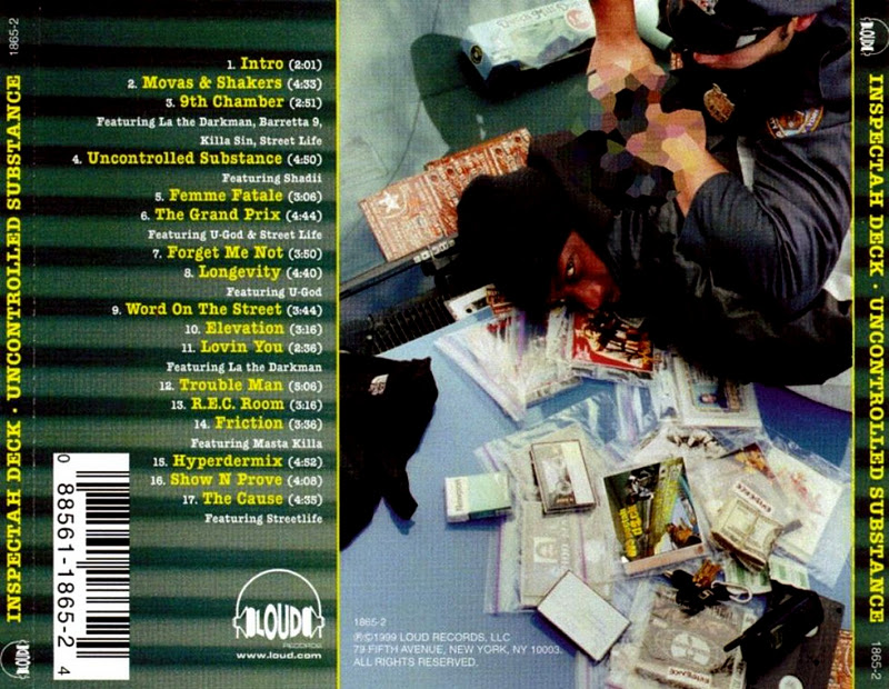 Inspectah Deck - Uncontrolled Substance (1999) Flac + 320kbps * RlsMaradona