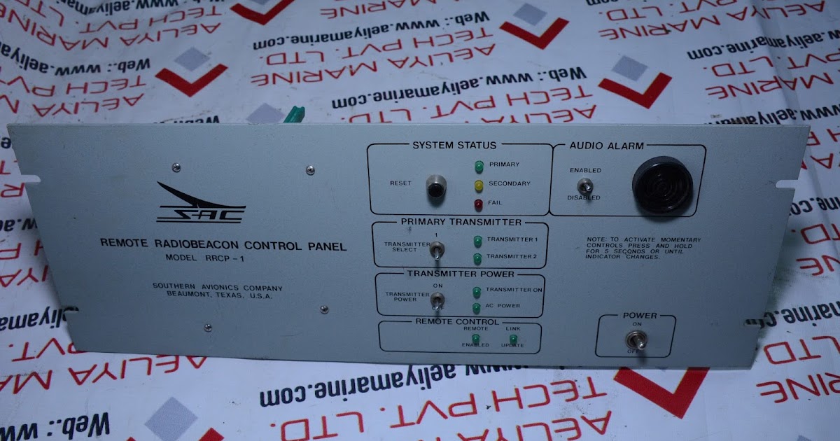 AELIYA MARINE TECH PVT LTD: SAC RRCP-1 REMOTE RADIO BEACON CONTROL ...