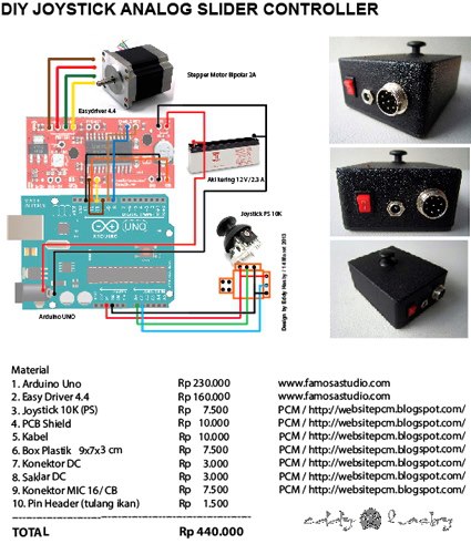 DIY joystick analog slider controller | INDIS