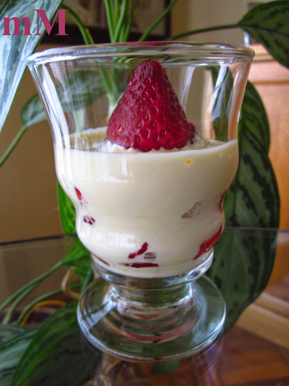 Menús de Marta: Menú pitosporo. Sabayón con fresas