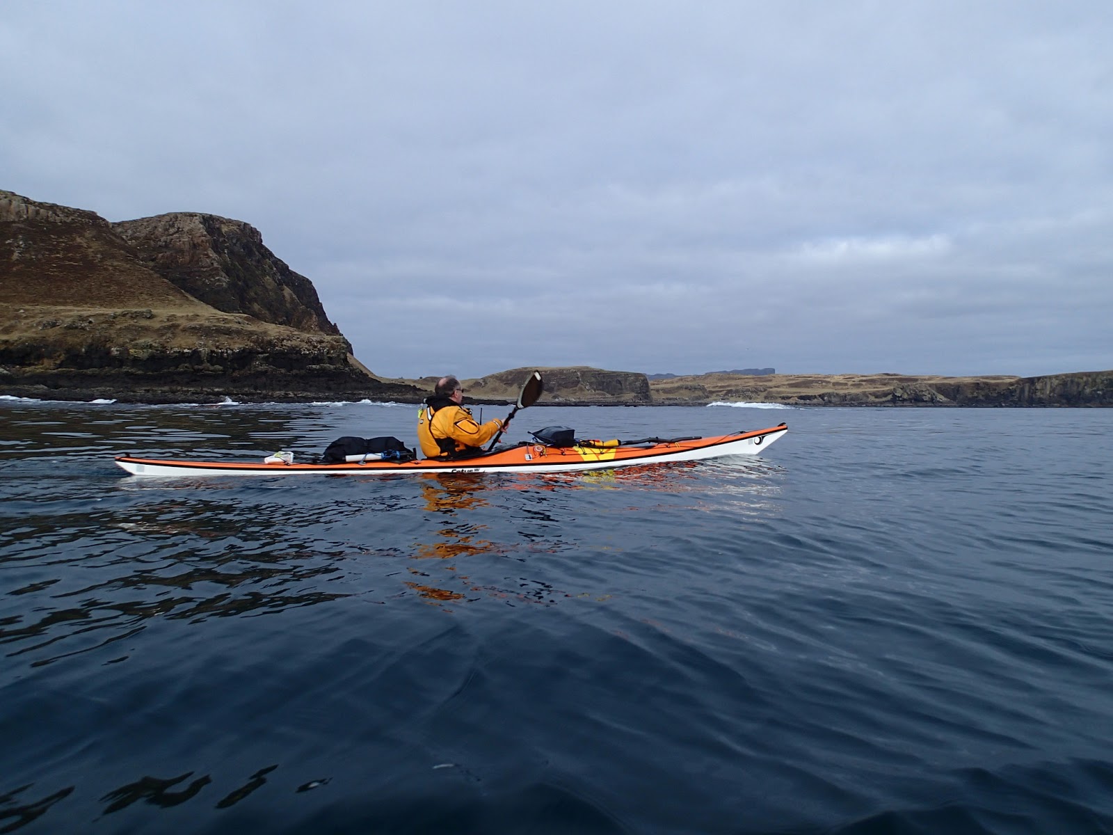 Mountain and Sea Scotland: Roaring surf and a wall of tombstones - don ...