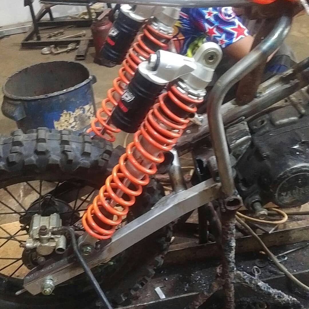 Gambar Modif Trail Terbaru Pakai Bodi KTM Honda Blade, F1zr Jupiter ...