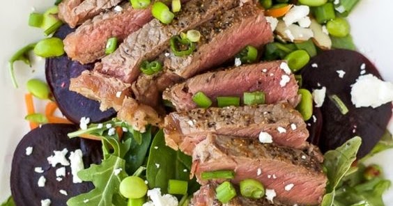 The Ultimate Roasted Beet Steak Salad - Keto Dinner Recipes