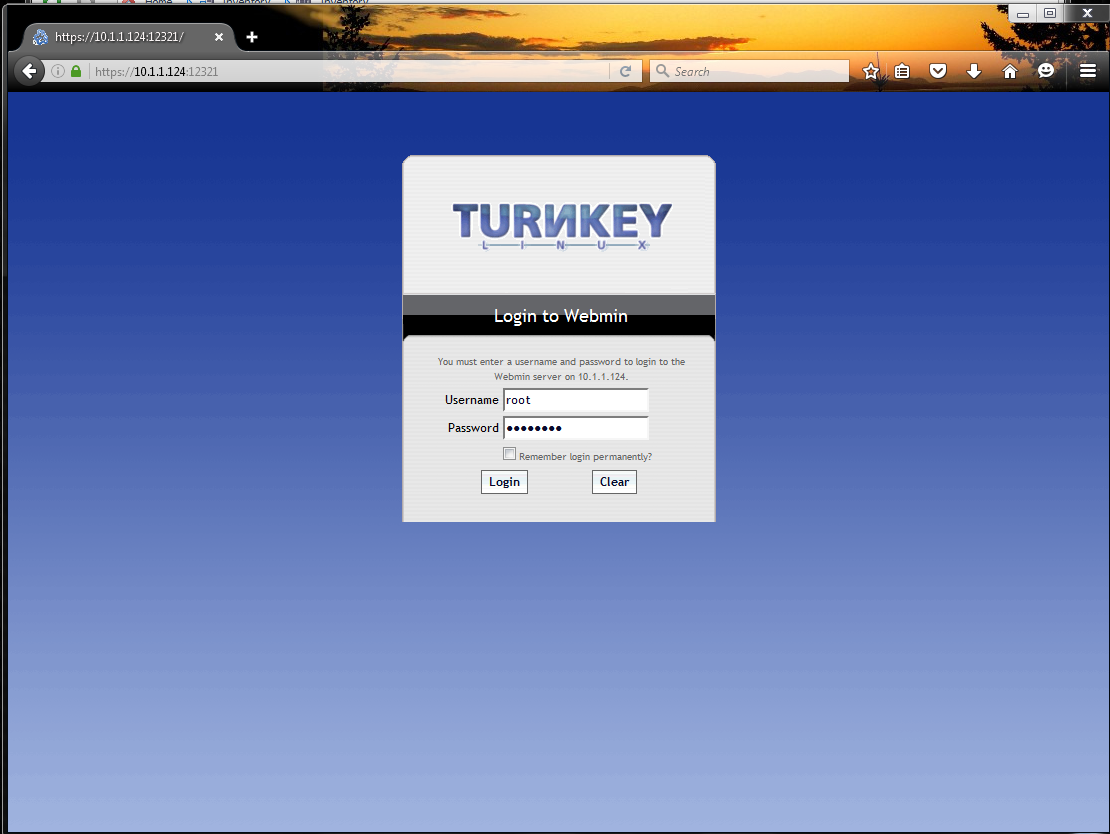 Just one more esxi-guy: Setting up an NFS server with Turnkey Linux