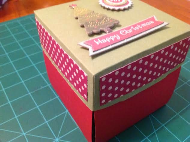 Scrap n Chat USA: Christmas Explosion Box Tutorial