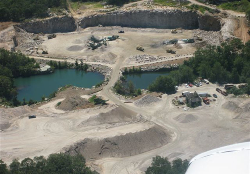 My Northwest Rhode Island : Bankrupted Quarrying Operation Leaves ...