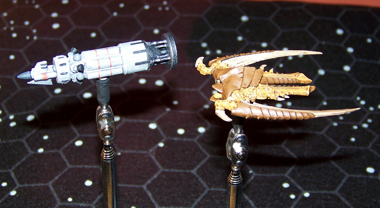 Chen-song's 1/72 Scale Miniature Gaming Blog: Alien Ships