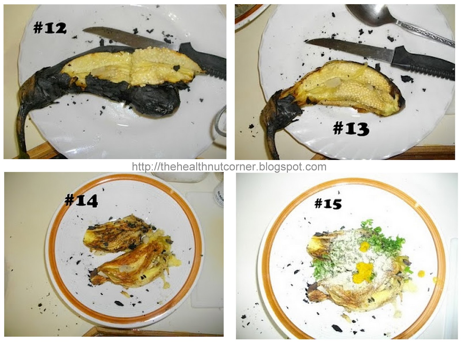 The Health-Nut Corner: Roasted Melongene (Eggplant)