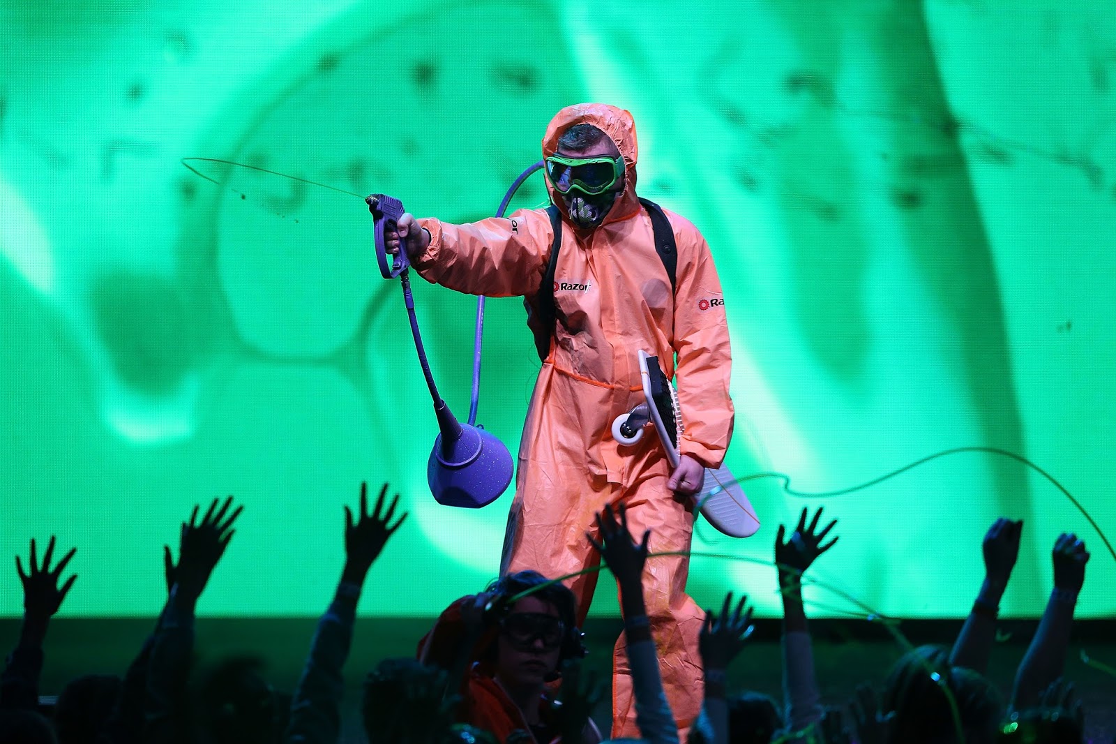 NickALive!: Delta Goodrem Unleashes The Slime At Nickelodeon Australia ...