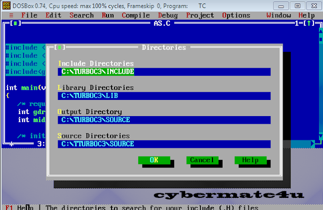 Turbo C++ for windows7 with graphics functions « CYBERMATE