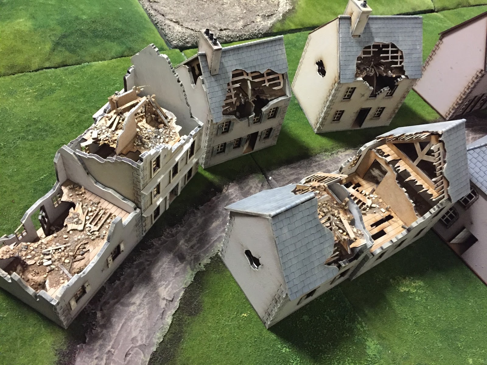Empires At War Blog: 28mm Normandy plus ruins