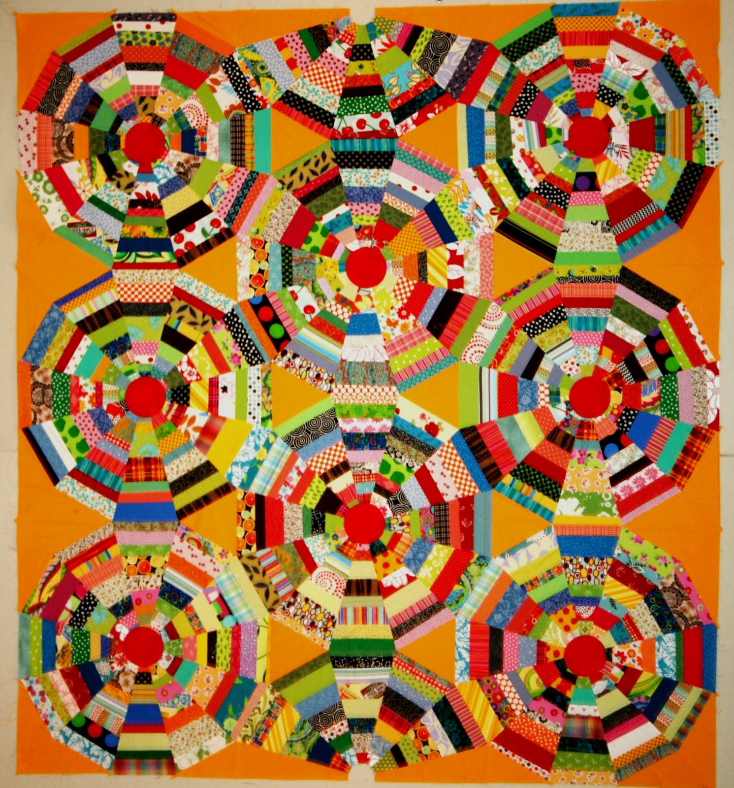 Basket full of Scraps...: String Quilts