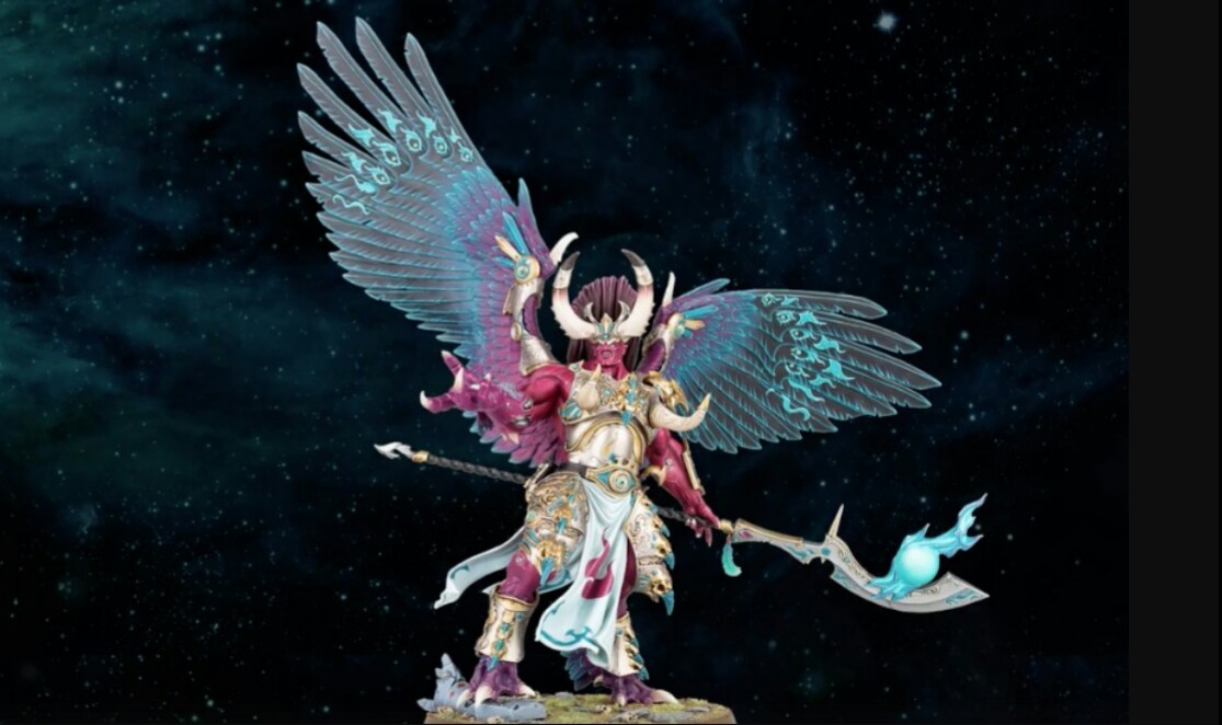 Dragons Eye Miniatures: Magnus the Red, Daemon Primarch of the Thousand ...