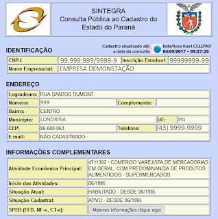 Exactus & Maffei: Como consultar Inscrição Estadual (IE) no SINTEGRA?