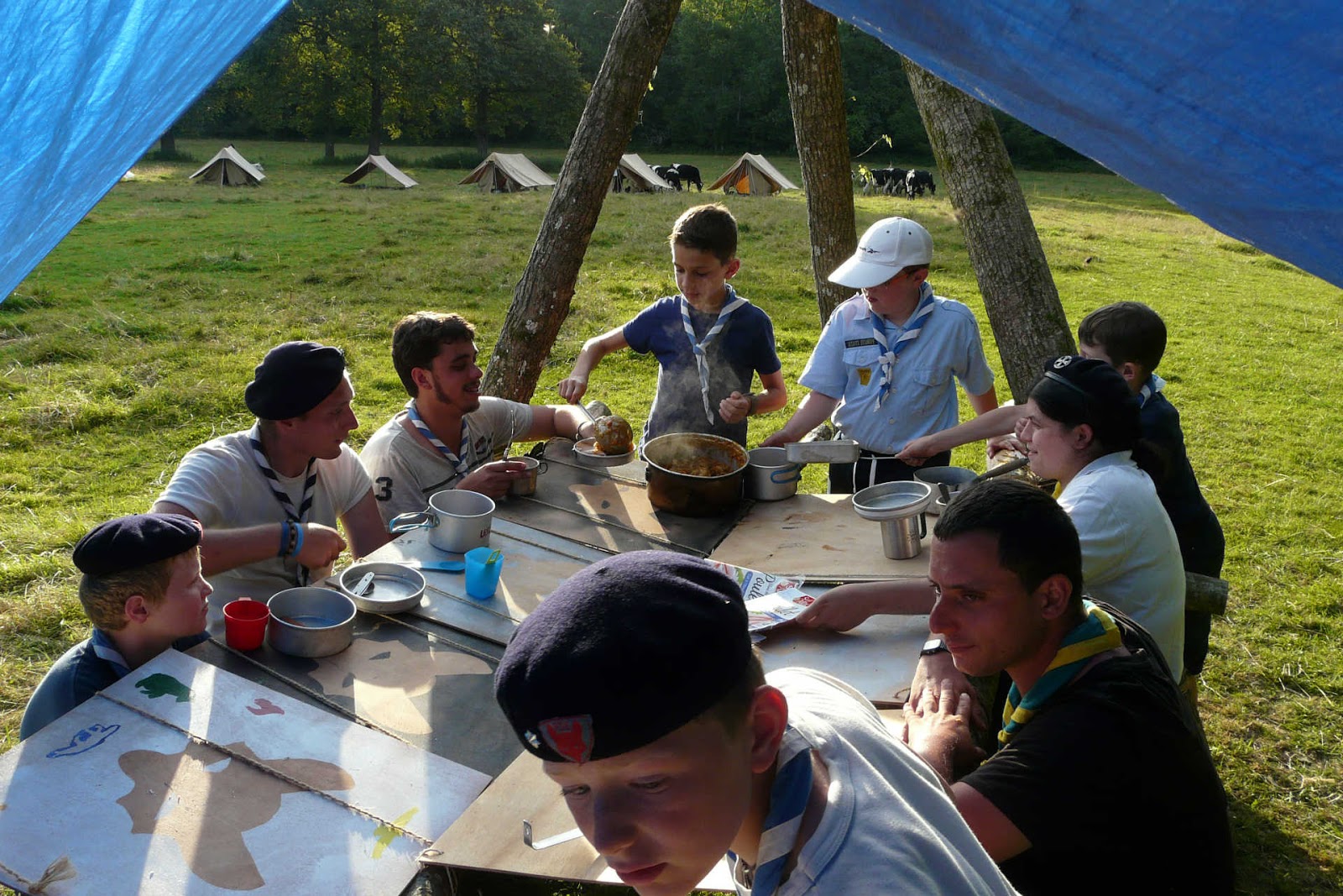 Scout d'Europe Meute 1ère châteauroux: Retour sur le camp juillet 2016