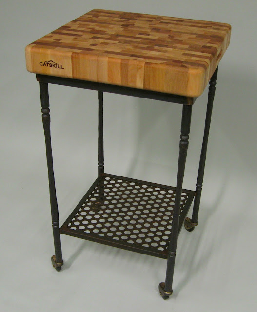 Diablo Forge: Butcher Block on wheels