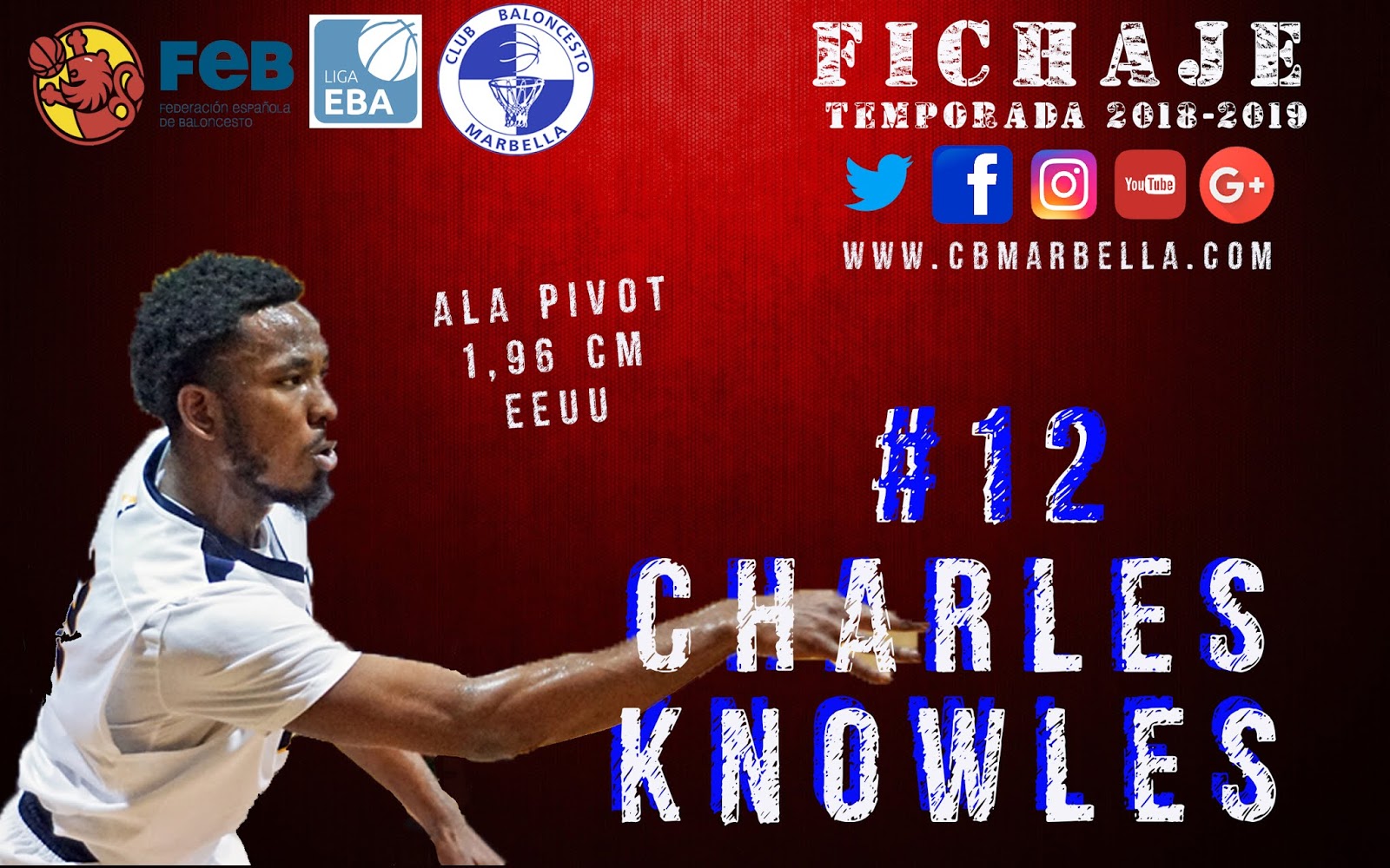 VIVE EL BASKET CON EDUARDO BURGOS: Charles Knowles, más potencia para ...