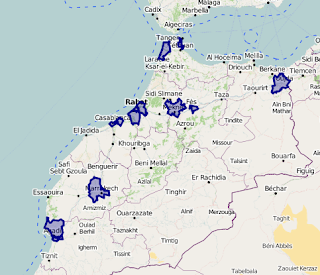Préfectures - Maroc Maps
