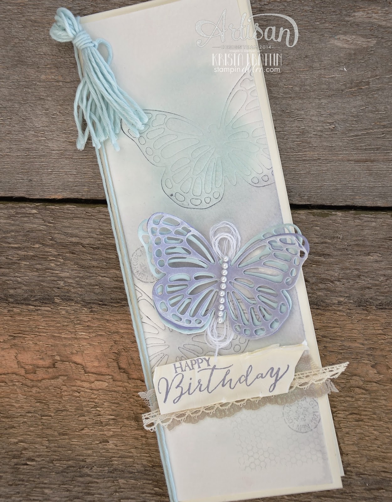 Stampin' Dolce: Beautiful Butterflies - Artisan Design Team Blog Hop