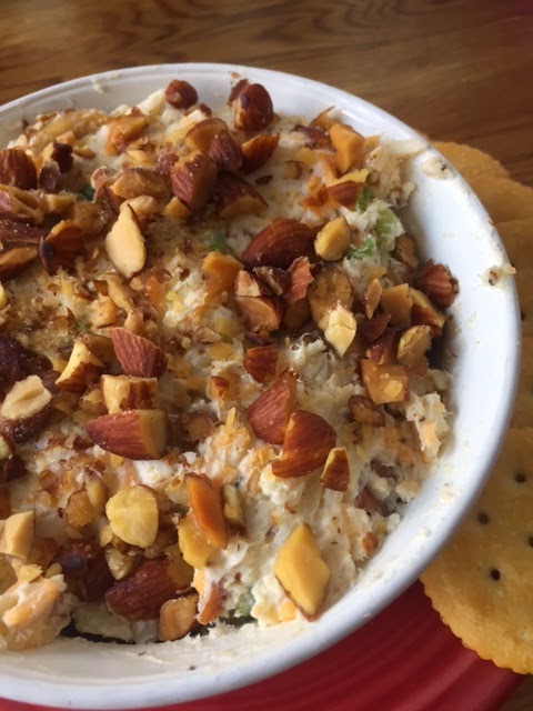 You Go Girl!: Smoked Almond Cheese Spread