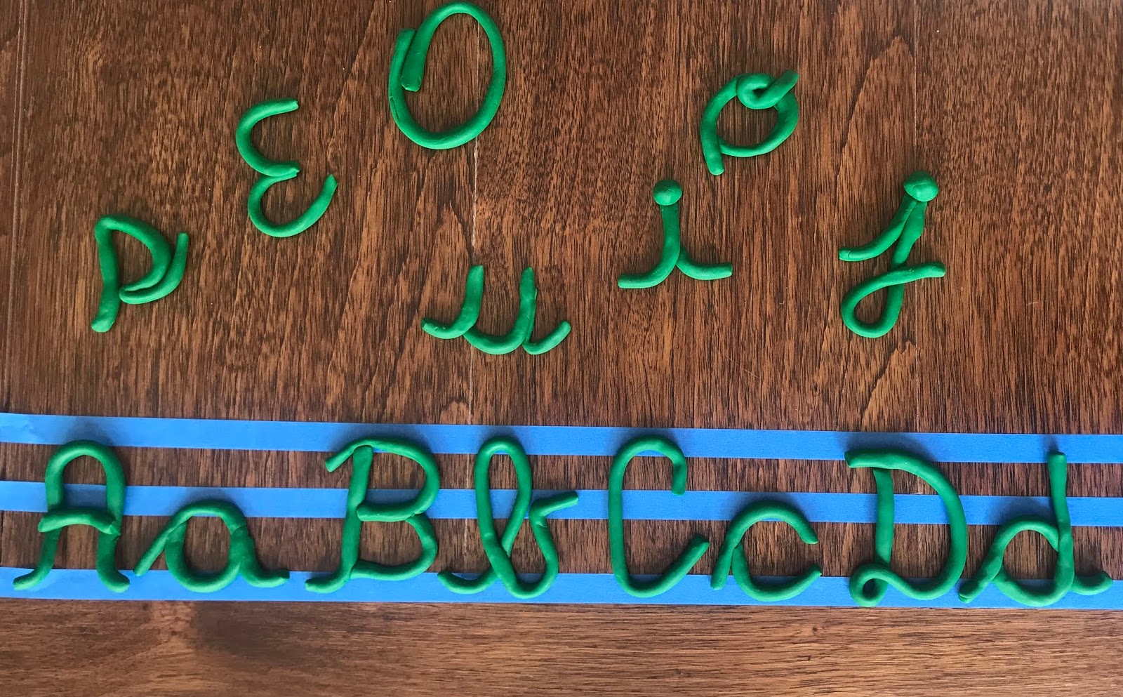 Aprendiendo las letras por distintas rutas sensoriales