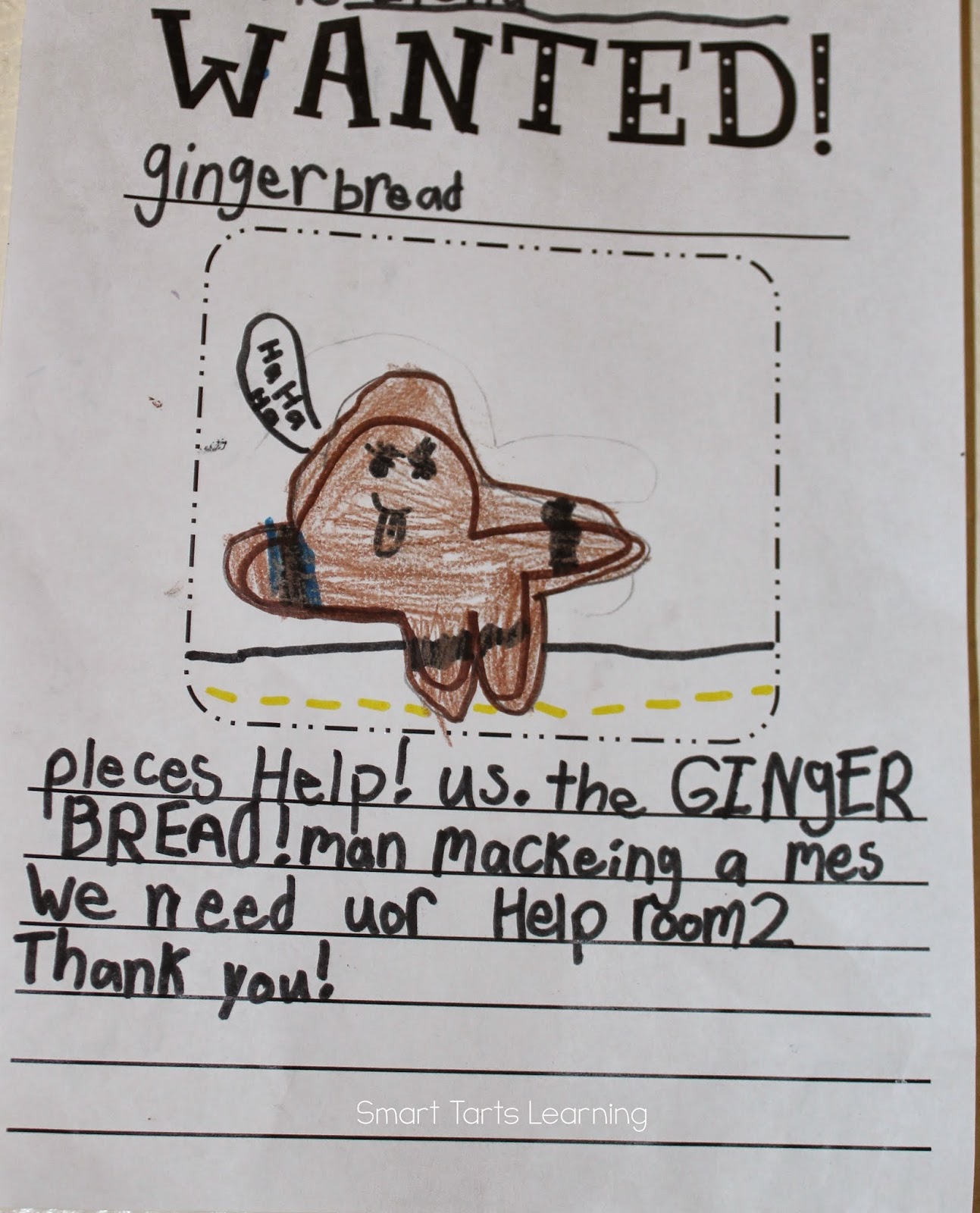SmartTartsLearning Closing The Chapter On The Gingerbread Man Saga WHEW smarttartslearning-closing-the-chapter-on-the-gingerbread-man-saga-whew