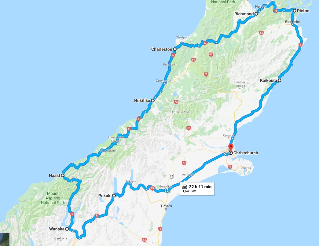 Woomba Woomba: South Island New Zealand Trip.