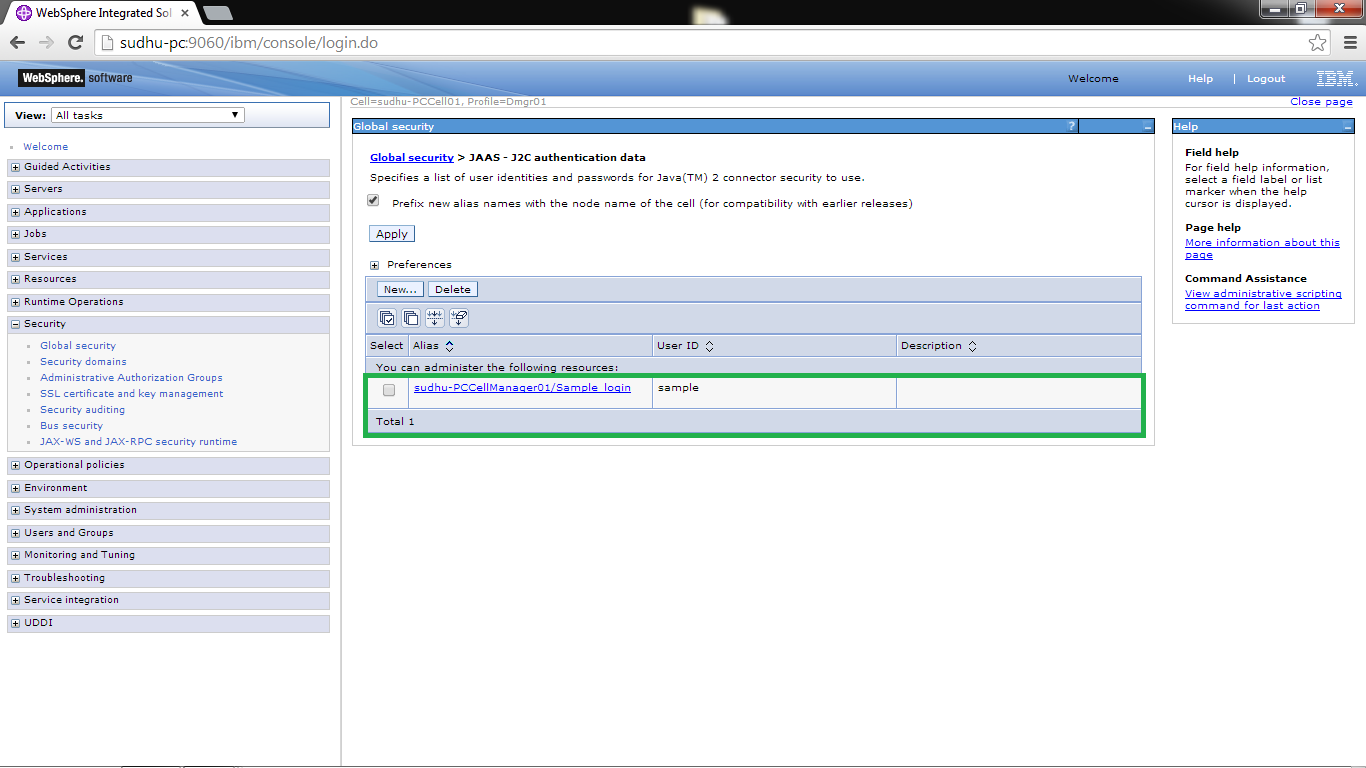 IBM WebSphere Application Server: Configuration oracle data source in ...