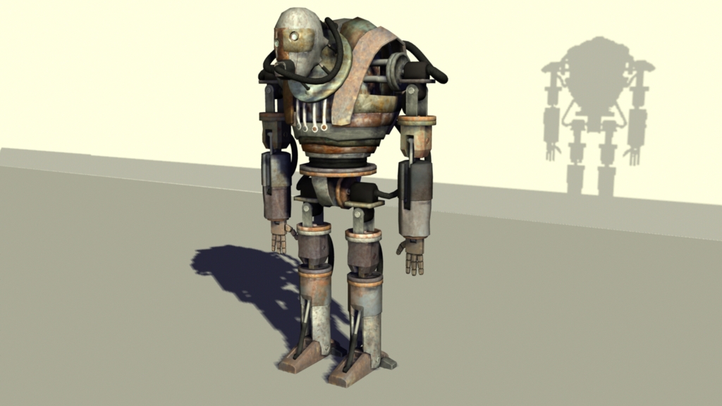 The Divided: Robot Texture Test