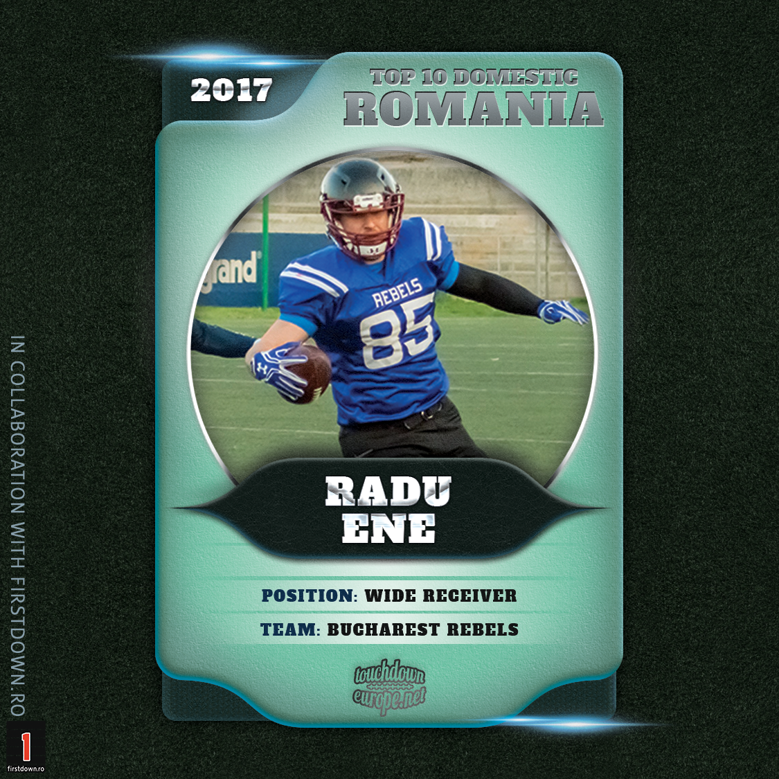 TDEU Top 10 Domestic 2017: ROMANIA | Touchdown Europe