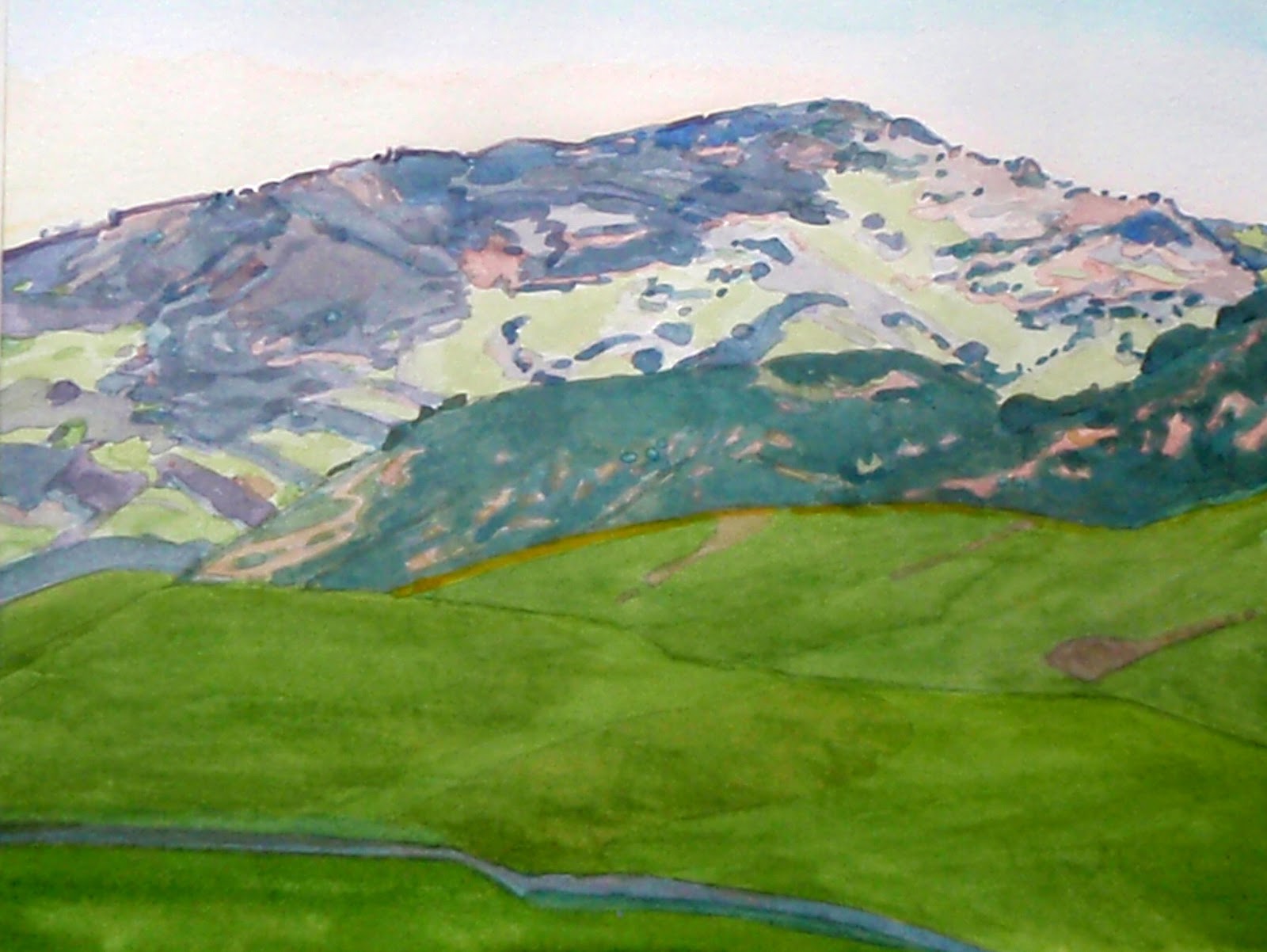 robin purcell california watercolors in the plein air tradition: 2017