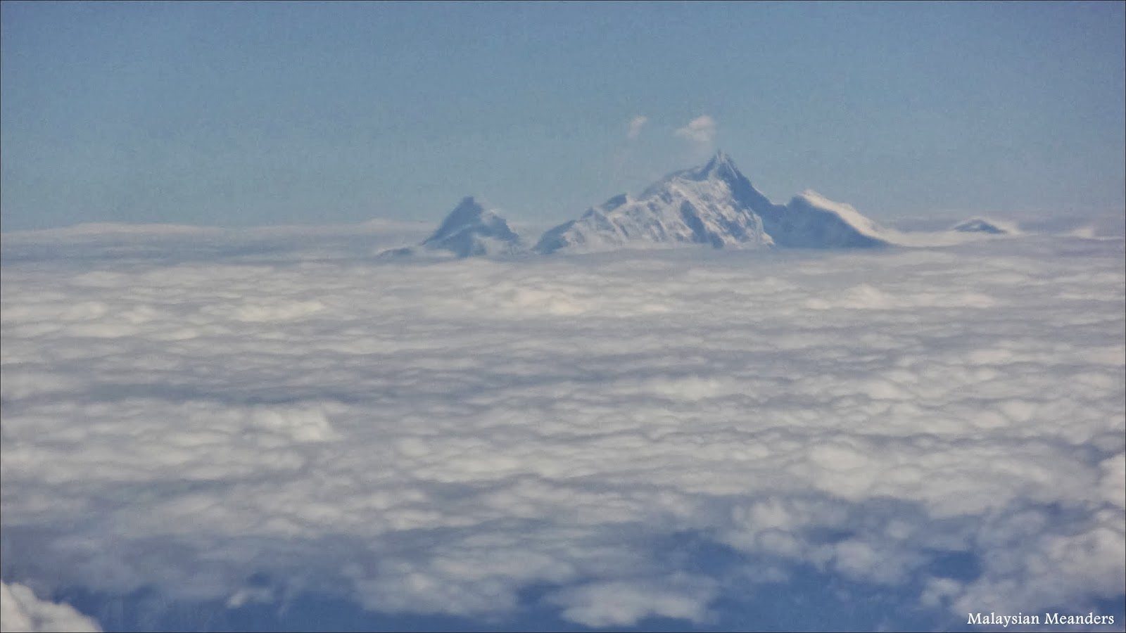 Malaysian Meanders: Flying over the Himalayas