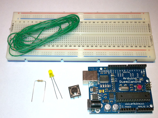 Logik Web: Arduino Tutorial 3: Controlliamo un led con un pulsante