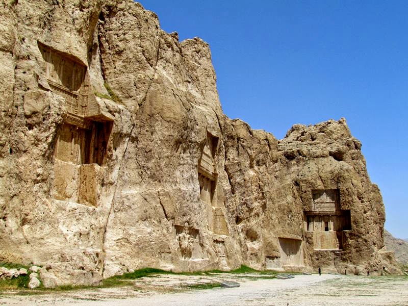 The Royal Rock Tombs at Naqsh-e Rostam, Iran