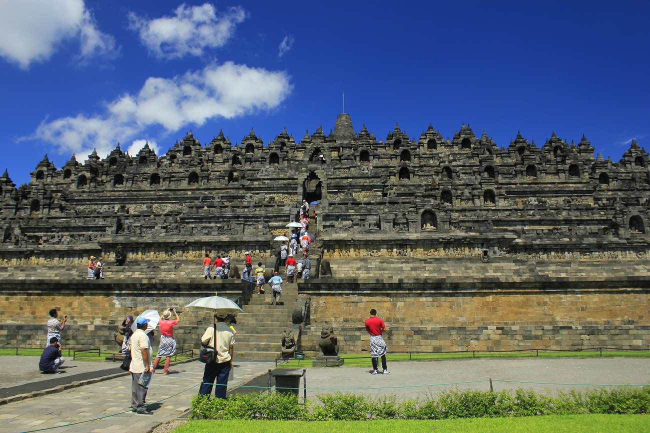 pemandangan candi borobudur | Foto Dunia Alam Semesta INDONESIA
