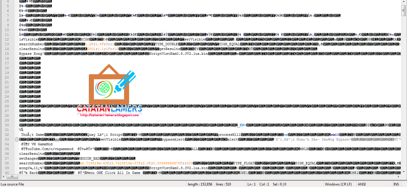 Tutorial Cara Compile/Decompile LUA Gameguardian Binary Script - Catatan Lamers