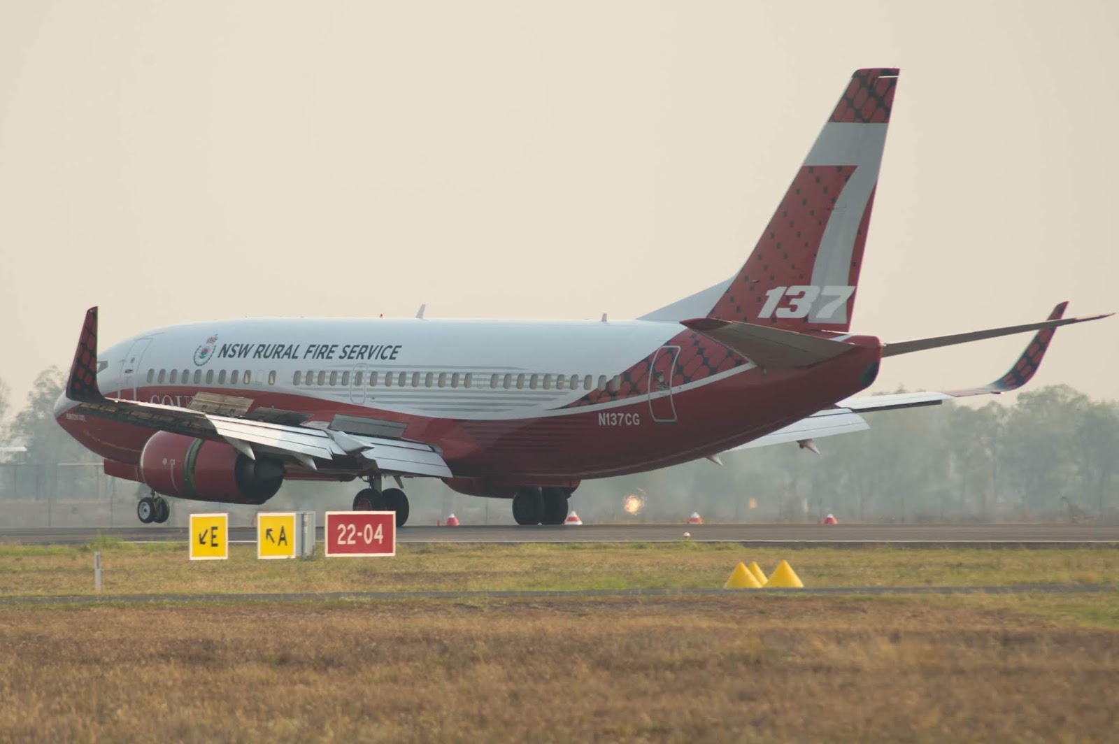 Central Queensland Plane Spotting: Coulson Aviation (USA) Boeing B737 ...