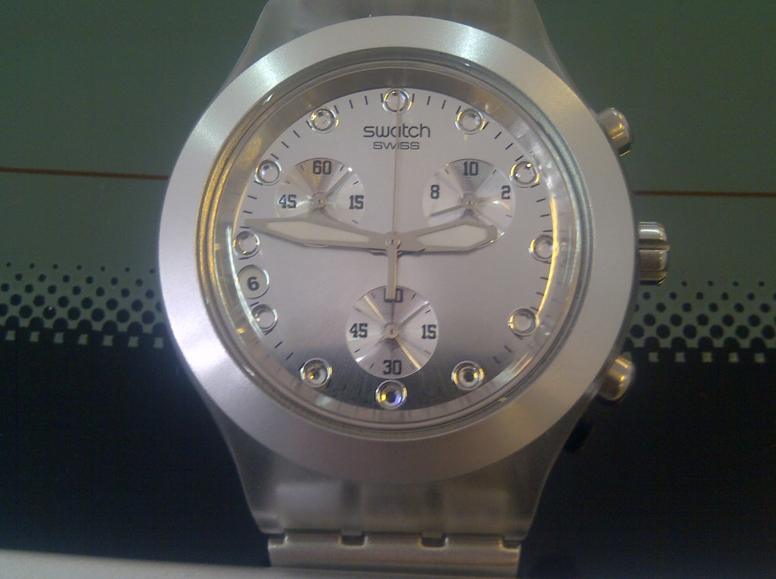 SWATCH IRONY CHRONOGRAPH QUARTZ | JAM TANGAN