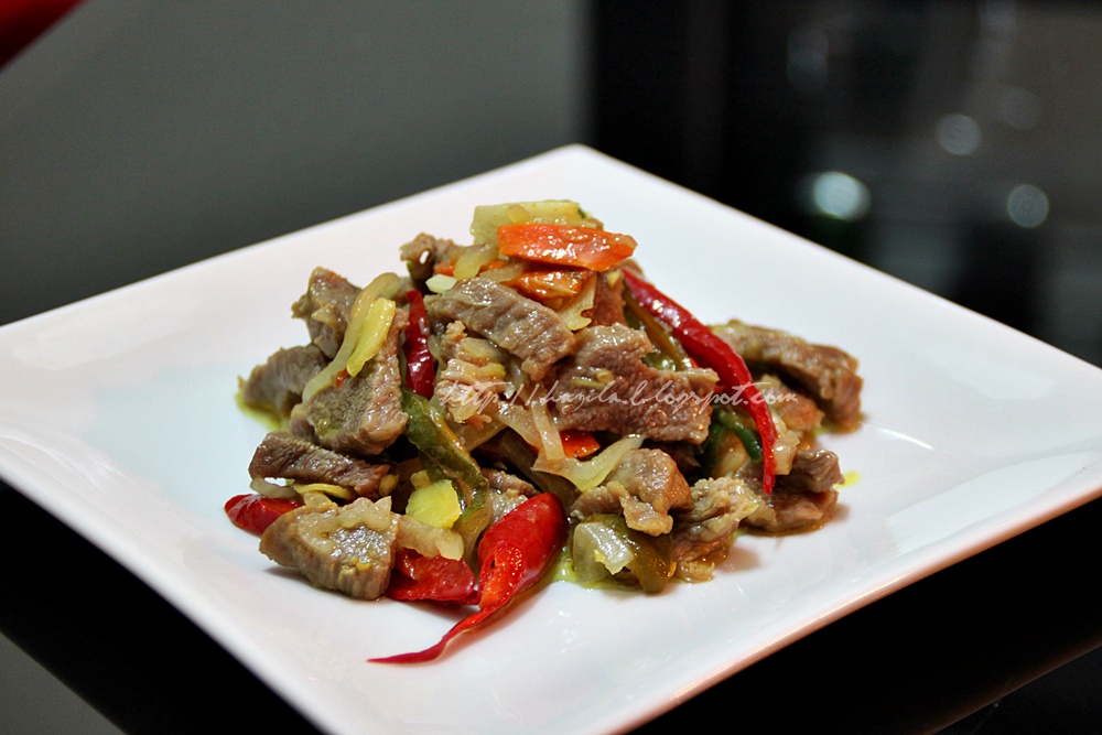 My Small Kitchen: Daging Rusa Goreng Kunyit