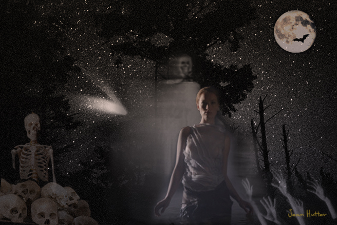 Jean Hutter - Digital Views: Moonlight Walk