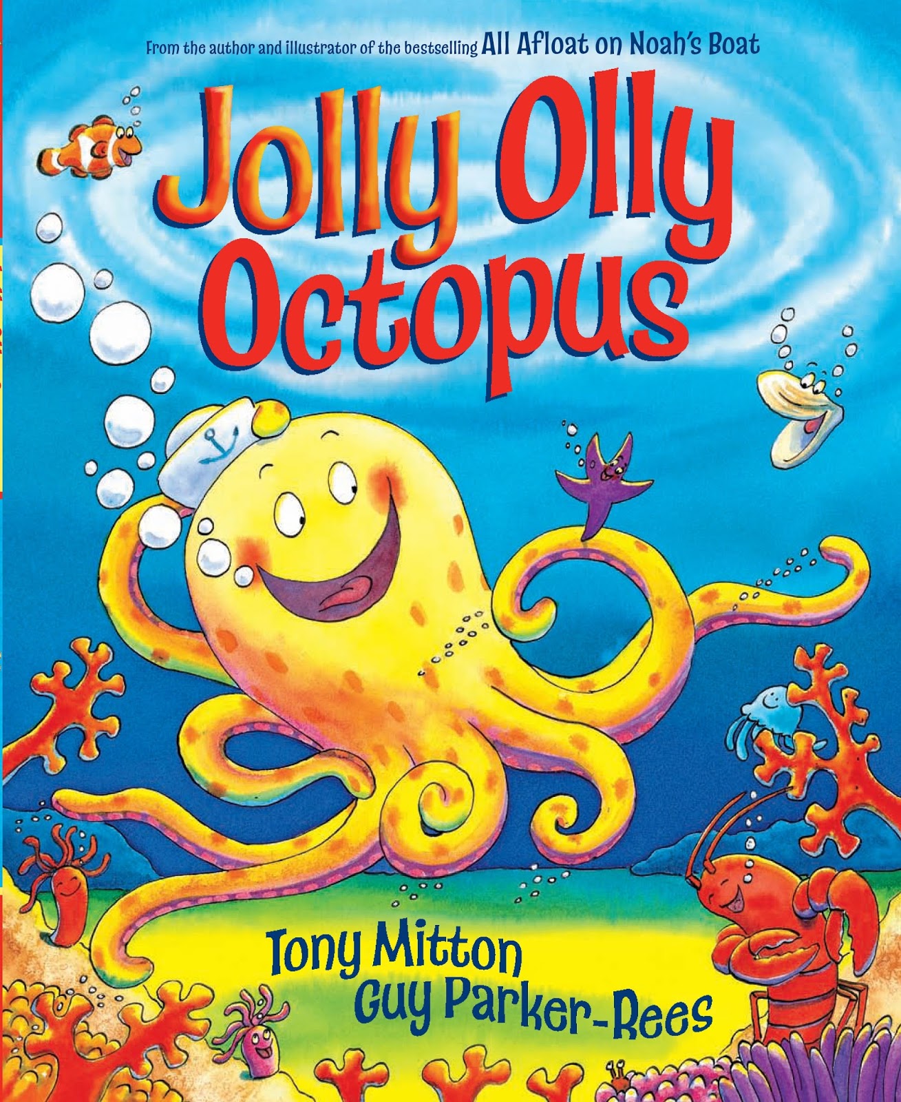 Guy Parker-Rees: Character of the week #5. Jolly Olly Octopus