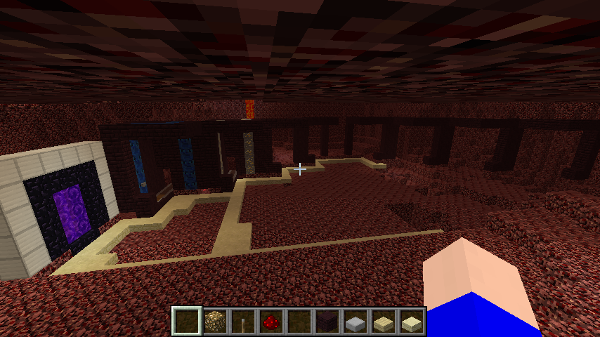 Youssarian's Minecraft Blog: Nether Hub Minecart Idea