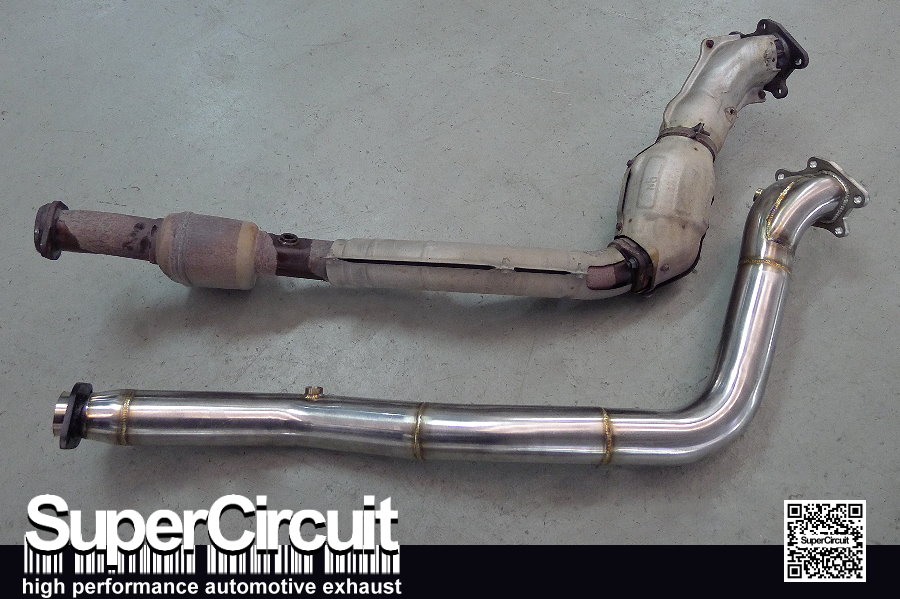 SUPERCIRCUIT Exhaust Pro Shop: Subaru Impreza (GR) WRX STI Downpipe