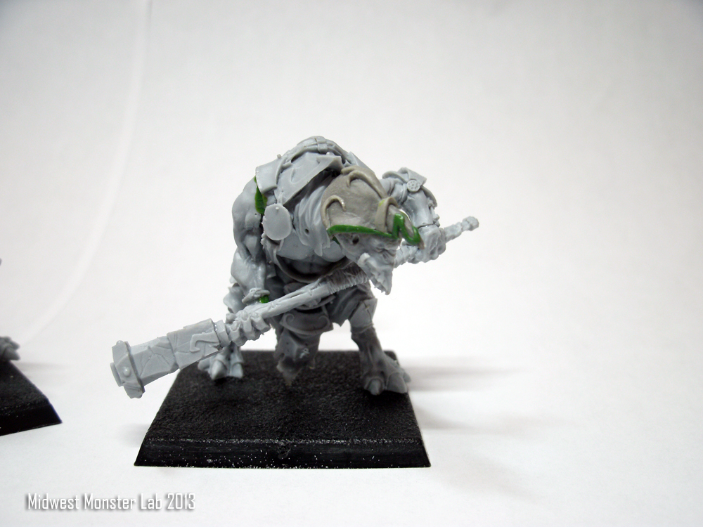 Monster Lab Miniatures: What's on My Desk: Fimir "Counts-As" Conversions