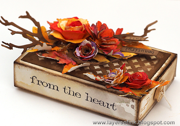 Layers of ink: Autumn Matchbox Tutorial