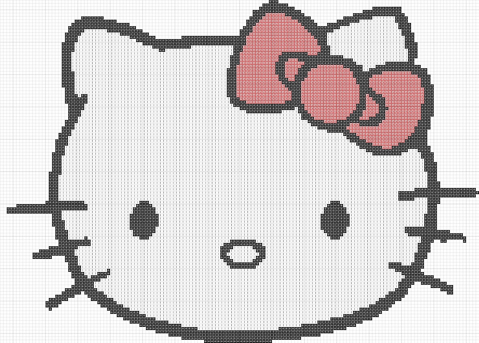 Cross Stitch Mania: Free Hello Kitty Cross Stitch Chart