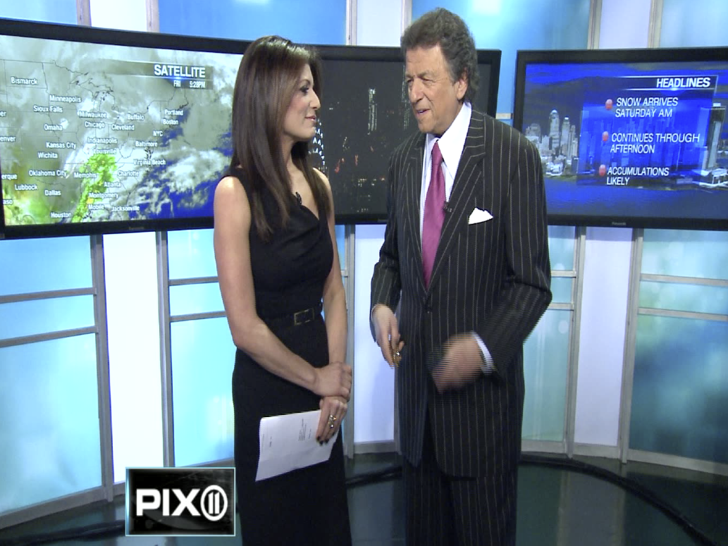 Tamsen Fadal: On The Set at PIX11 News - 5pm and 10pm